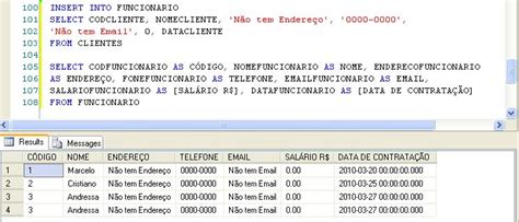 sql server 2005 comandos dml select