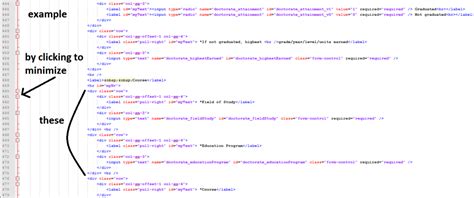 html5 how to specifically minimized chosen code in html