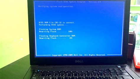 bios update dell latitude e6400 youtube