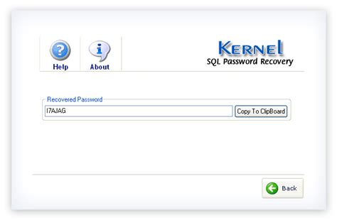 sql password recovery tool recover passwords from protected sql