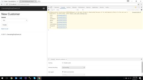 cascade dropdownlist using asp core mvc solutions