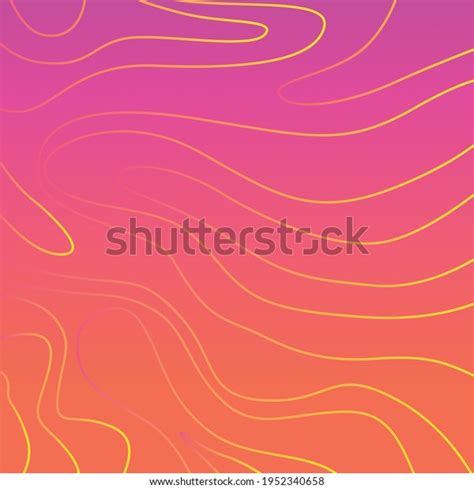 Abstract Pink Orange Background Shape Gradation Stock Vector Royalty