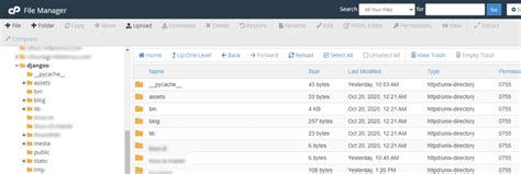 cara upload file django ke hosting domainesia