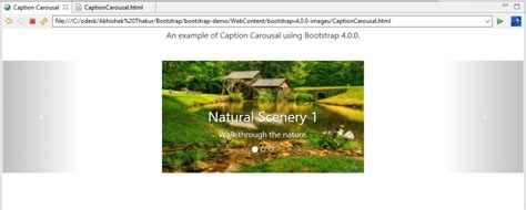 learn how to create images and carousels in bootstrap 4