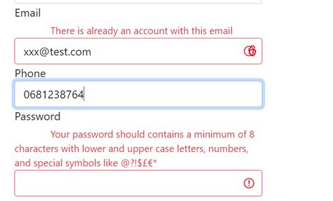 php is it possible to customize violation constraint error