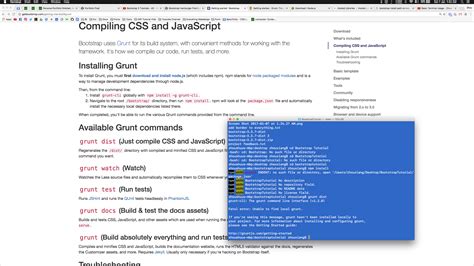 install grunt failed what did i do wrong they said navigate to the