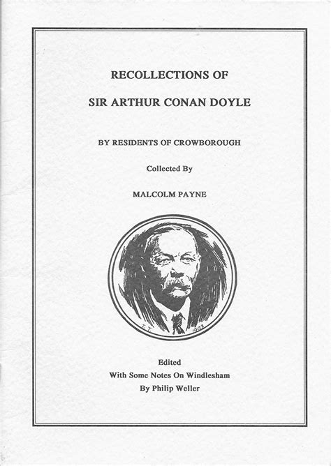 File Privately Published 1993 Recollections Of Sir Arthur Conan Doyle