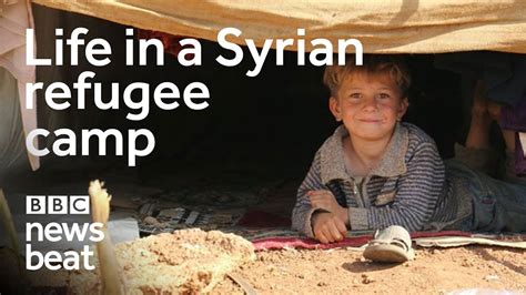 Life In A Syrian Refugee Camp Bbc Newsbeat Youtube