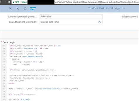 how abap syntax highlight is implemented in “webide” launched via