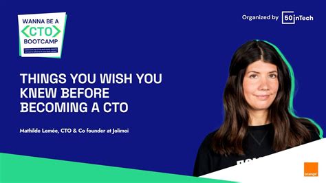 Things You Wish You Knew Before Becoming A Cto