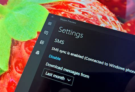 how to send sms texts from pc to mobile using skype on windows 10