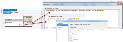 reporting services ssrs count blank cells in tablix column grouping