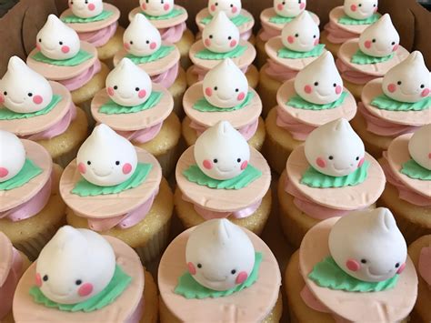 Dumpling Cupcake Toppers Home And Hobby Food And Fermenting Craft Supplies