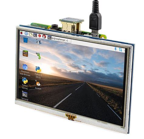 5 800x480 hdmi tft display with backlight control for raspberry pi