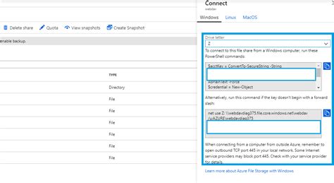 how to connect azure file storage with sharepoint a step by step