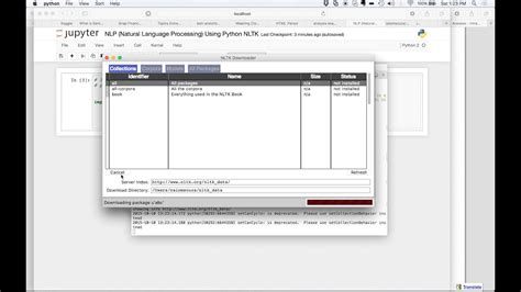 howto how to install nltk on mac os x youtube