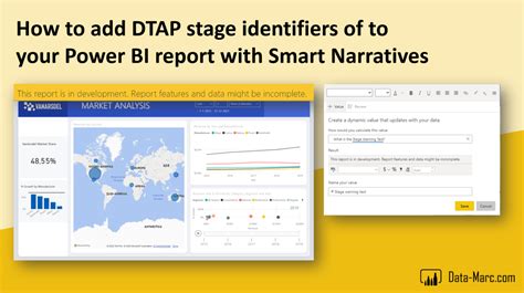 how to add dtap stage identifiers of to your power bi report with smart