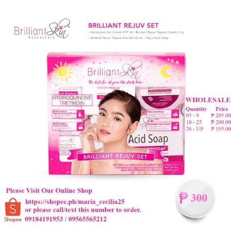 Brilliant Skin Essentials Rejuvenating Set Shopee Philippines