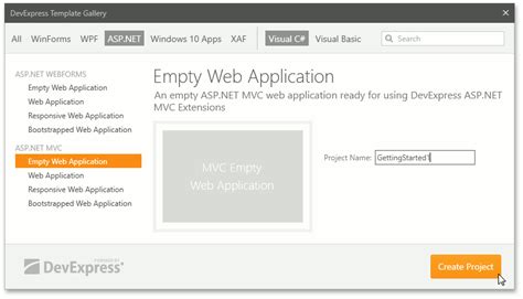 lesson 1 create a simple unbound chart asp mvc extensions