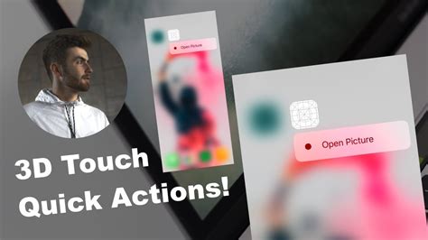 3d touch quick actions swift and xcode for ios development youtube
