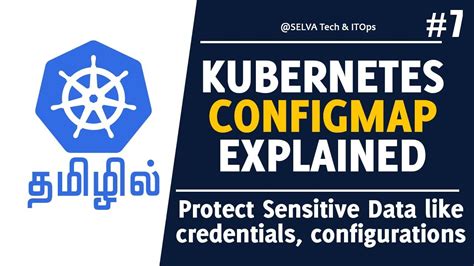 kubernetes in tamil 07 kubernetes configmap explained kubernetes