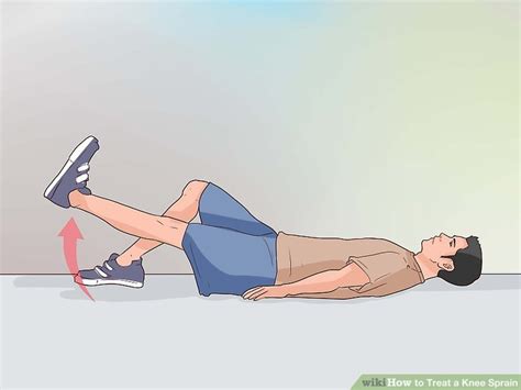 How To Treat A Knee Sprain 13 Steps With Pictures Wikihow
