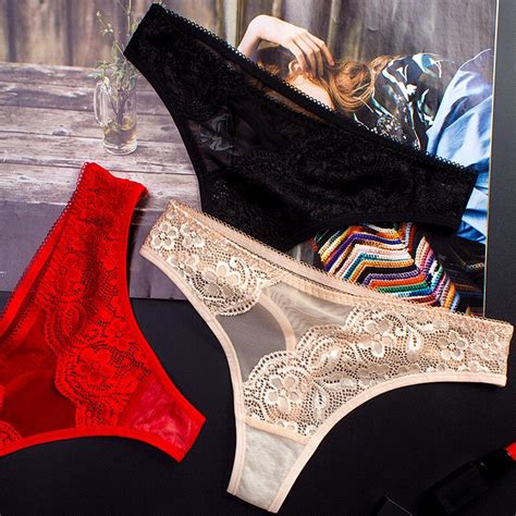 spandcity exquisite embroidery floral women underwear sexy string