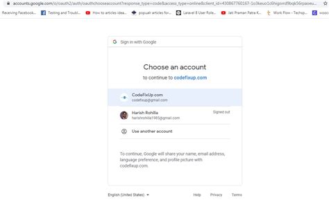 social media login registration system in php by codefixup