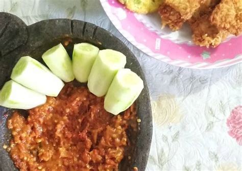 Resep Sambal Terasi Matang Oleh Tinaollive Cookpad