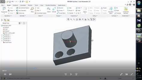 creo parametric copy paste grabcad tutorials