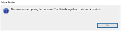 c pdf returned from web api cannot be opened there was an error