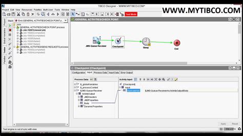 tibco bw checkpoint duplicate request youtube