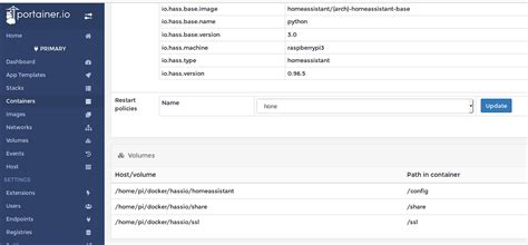 hassio in docker bind volumes and zigbee2mqtt addon data files home