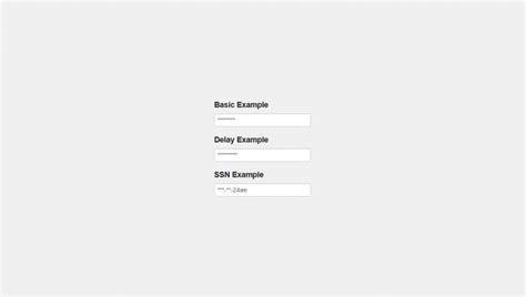 jquery inputcloak