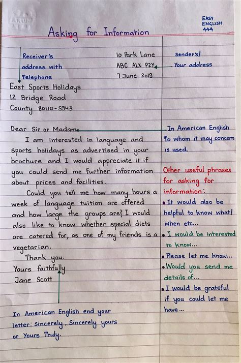 Letter Writing Handwritten Language English Learn Ingilizce Söz
