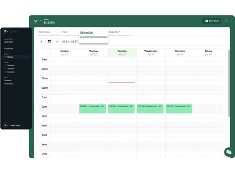 timetable management features dreamclass
