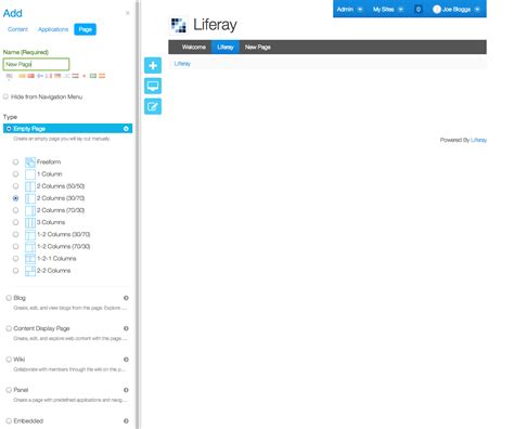 new ui features in liferay portal 6 2 liferay help center