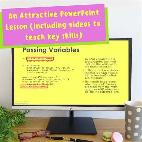 python recapping subprograms gcse computer science python teaching