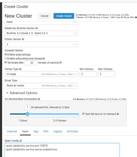 apache spark why databricks connect test does not work