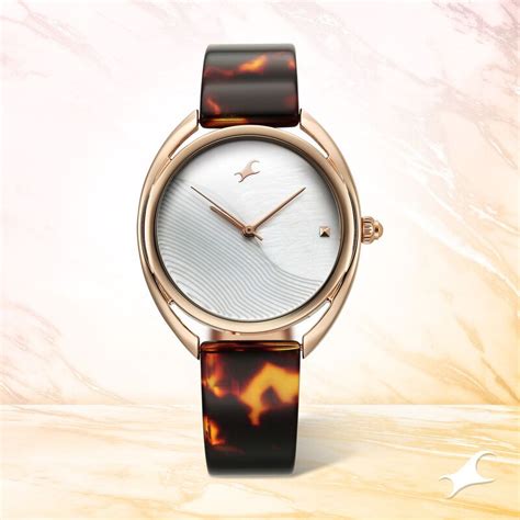 Buy Online Fastrack Younique Quartz Analog Mother Of Pearl Dial Acetate