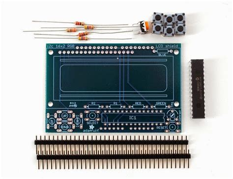 arduino your home and environment adafruit rgb i2c lcd
