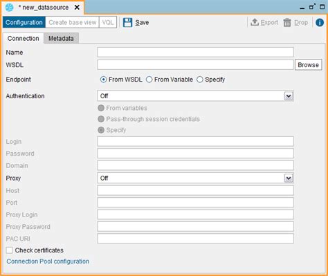 soap web service sources — virtual dataport administration guide