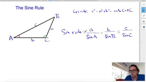 Ib Trigonometry The Sine Rule Youtube
