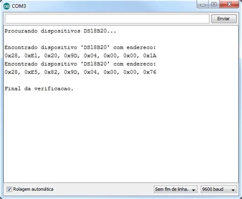 como usar o sensor ds18b20 com arduino arduino e cia
