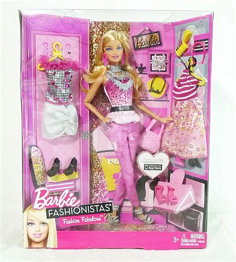 Mattel Y7500 Barbie Fashionistas Fashion Fabulous Doll Pink For Sale