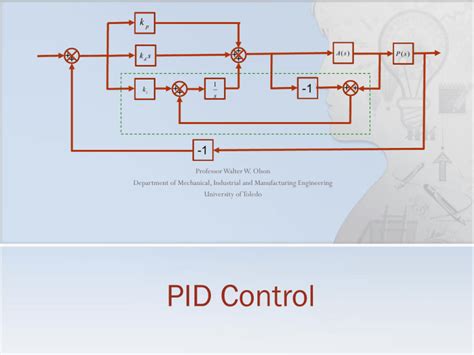 lecture 26 pid control theory