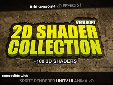 2d shader collection vfx shaders unity asset store