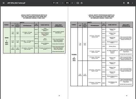 Jadual And Tarikh Spm 2023 Batch 05 Form 5 2022