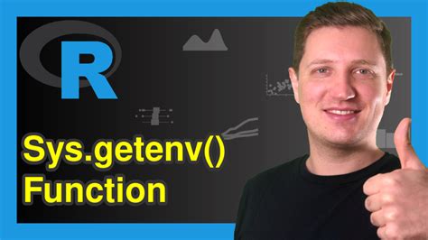 sys getenv function in r example how to get environment variables