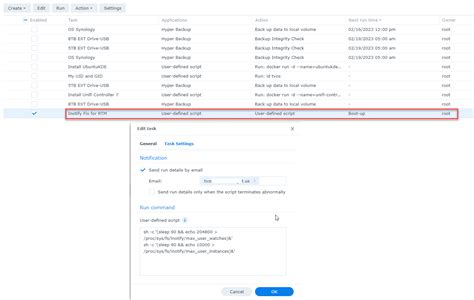 emby home page menu load time nas reboot start up or hibernation